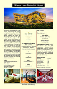 Hyderabad ITC Kohenur, A Luxury Collection Hotel – IHD Indian Hotel ...